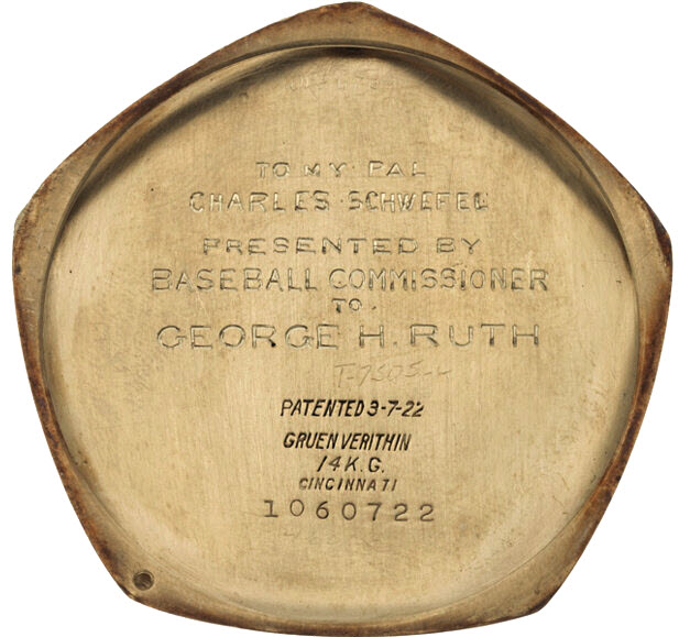 Babe Ruth's 1923 World Series Championship Watch Set for Auction