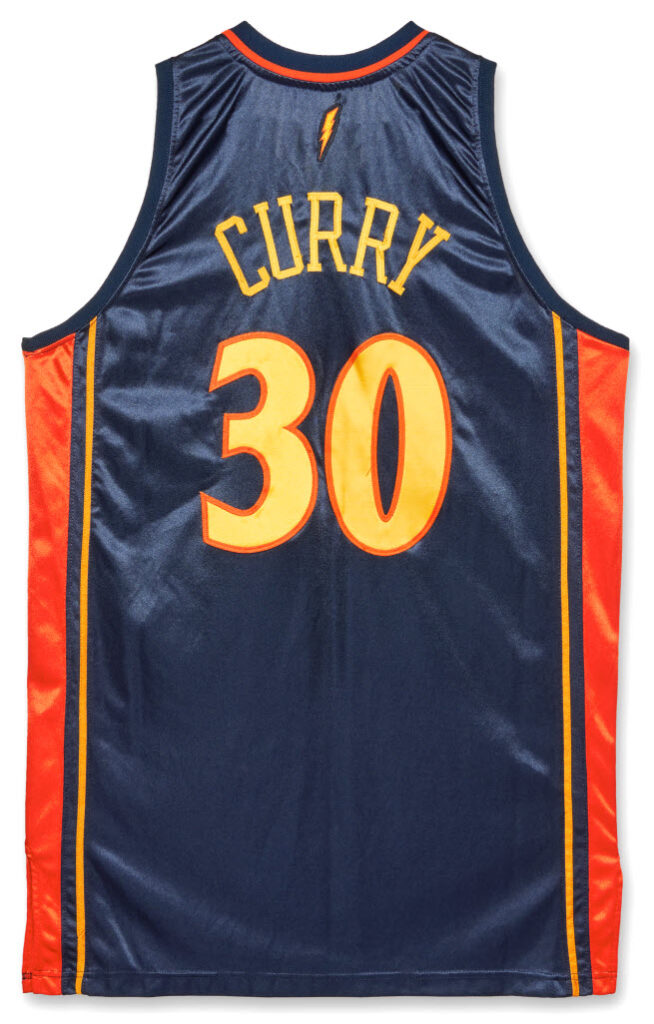 Jersey From Steph Curry's First NBA 3-Pointer Could Bring $1 Million or ...