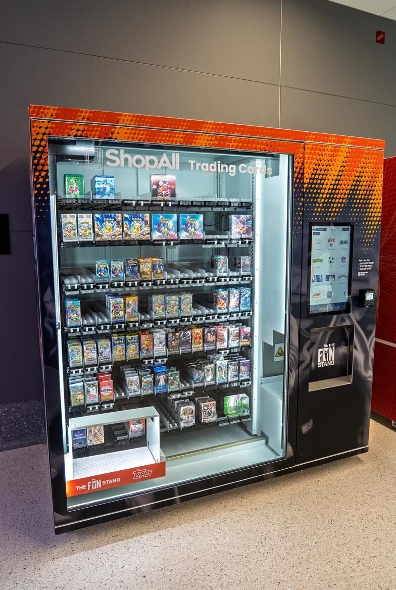 Rip 'n Fly: Sports Card Vending Machines Land at Airports