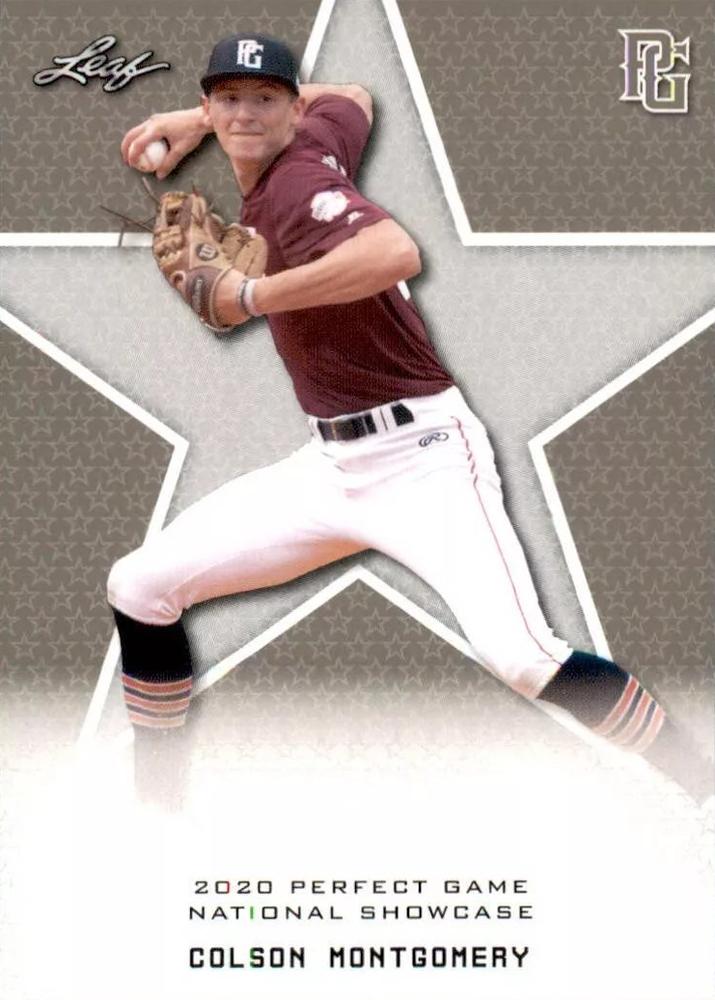 Colson Montgomery Torpedoes His Way To Baseball Card Hot Lists