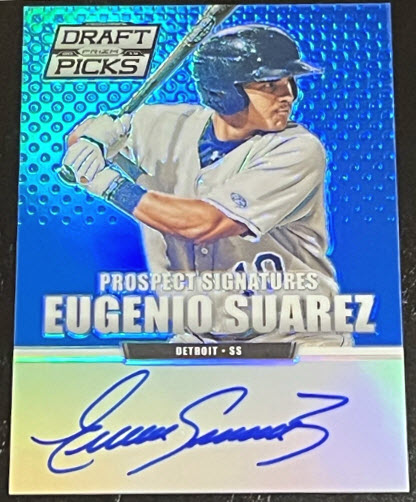 Eugenio Suarez Baseball Cards Still Flying Under the Radar