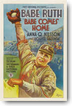 Rare Babe Ruth Movie Poster Set for Auction